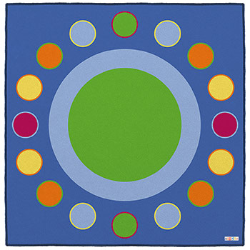 MML Educational Furniture: Shapes & Colours Rugs, Carpets & Mats
